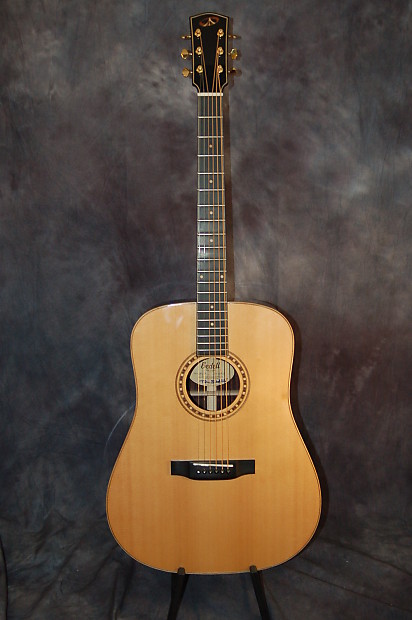 Bedell Left Handed Dreadnought Model TB-28L-G Original | Reverb