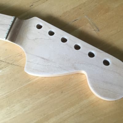 Warmoth Stratocaster Neck - Wizard - 1 5/8 Nut all Maple | Reverb