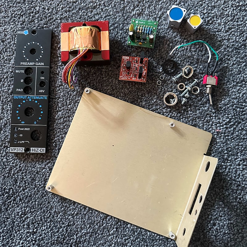 Capi 2503 Litz Output Transformer Red 25 Op Amp And Misc Reverb