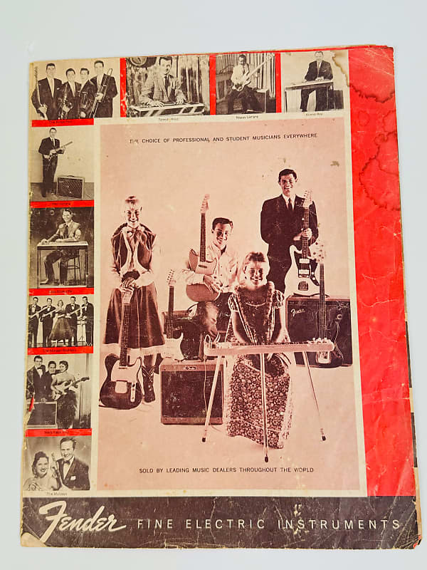 Fender Vintage Musical Instrument Catalog 1960 | Reverb