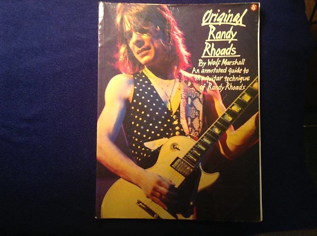 Original Randy Rhoads: An Annotated Guide to the Guitar | Reverb