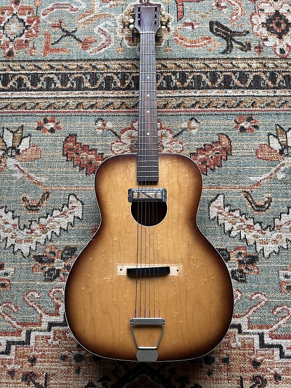 Airline Rubber Bridge Baritone Conversion 1960s | Reverb