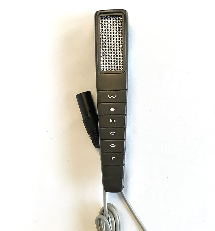 Unique Vintage 1960’s Webcor Handheld LowZ Dynamic | Reverb