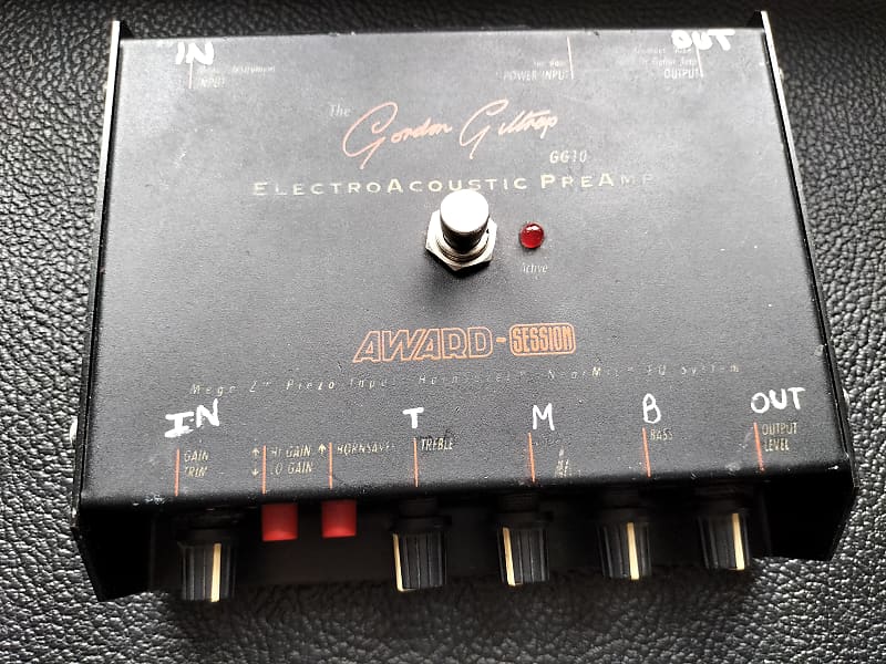 Gordon Giltrap-Award Session GG10 ElectroAcoustic Preamp | Reverb