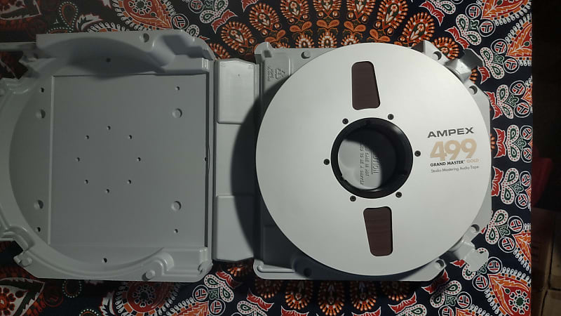 AMPEX 499 Gold Master 2" Tape Reel | Reverb
