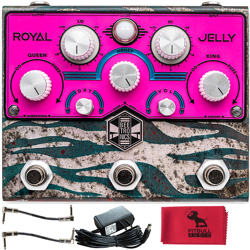 Beetronics FX Custom Shop Royal Jelly Pedal w/ Power Supply, | Reverb