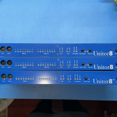 Emagic Unitor 8 MKII MIDI / Sync Interface with Power Supply | Reverb