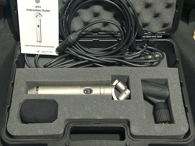 RODE NT4 Stereo X/Y Microphone NT5 Pair Small Diaphragm | Reverb