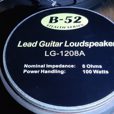 B-52 Stealth Series LG-100A Half-Stack | Reverb