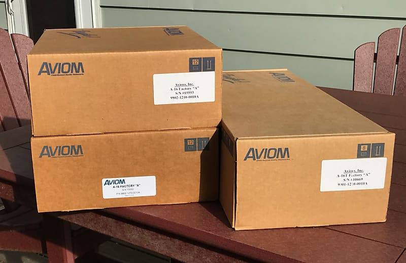 Aviom Personal Monitor Mixing System 1st Gen. Factory | Reverb