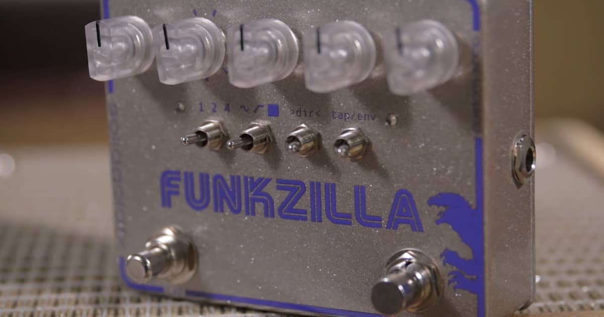 Video: SolidGoldFX Funkzilla Envelope Filter and Rosie | Reverb News