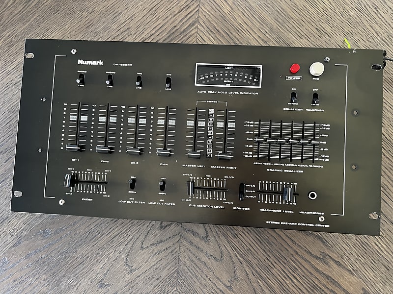Numark Mixer DM 1650 80'S Vintage with manual! | Reverb