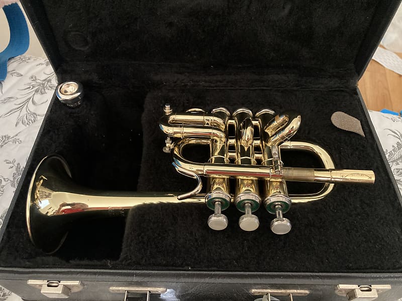 Getzen Capri Piccolo Trumpet 1986 Lacquer | Reverb