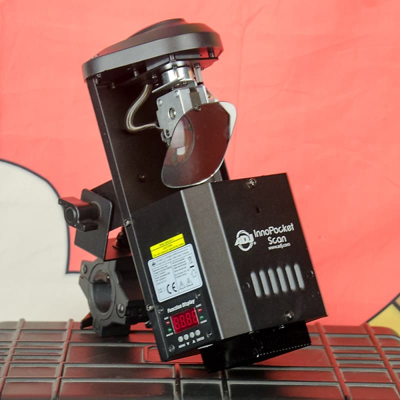 Mint American DJ Inno Pocket scan with fitted flight hardcase | Reverb