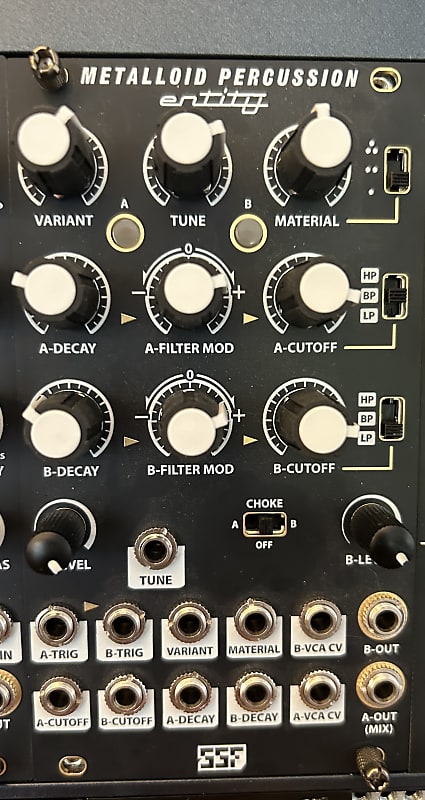 Steady State Fate SSF Entity Metalloid Percussion Eurorack | Reverb
