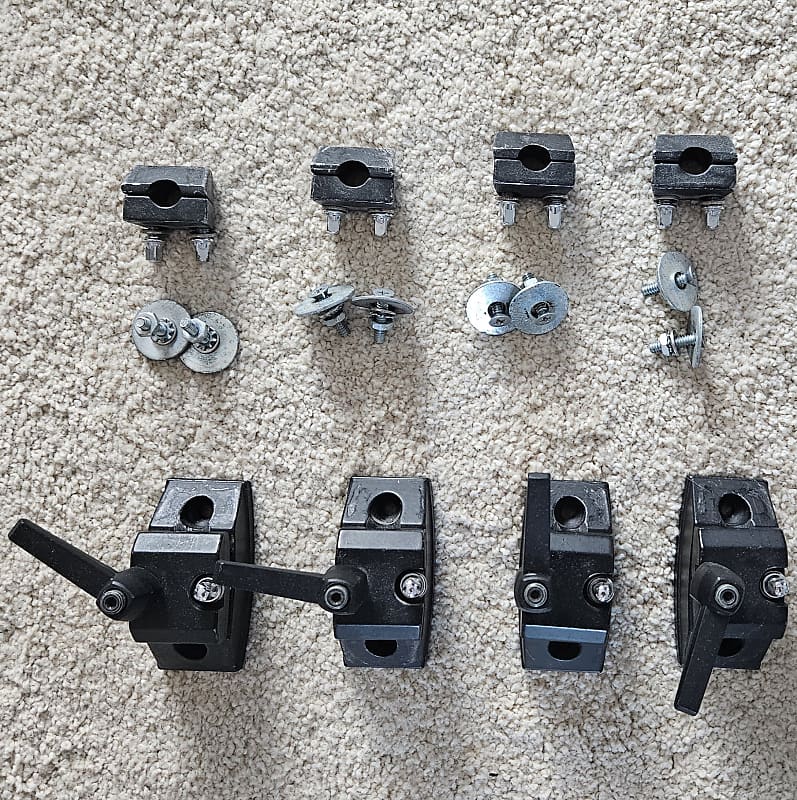 DW Tom Drum/ Floor Tom Mount Brackets w/ quick adjustment | Reverb