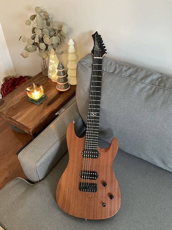 Chapman ML7-S 7-String Electric Guitar in Natural Finish | Reverb
