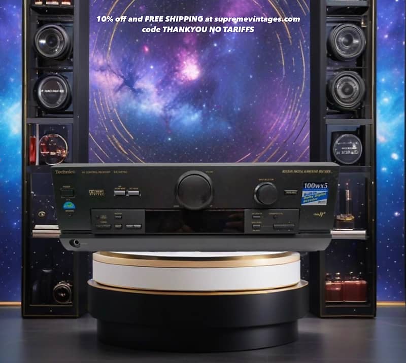 Technics SA-DX750 Receiver W Manual HiFi Stereo Audiophile | Reverb