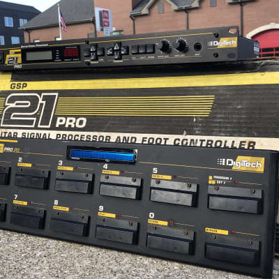 Digitech GSP-21 Pro Guitar Signal Processor and Controller | Reverb