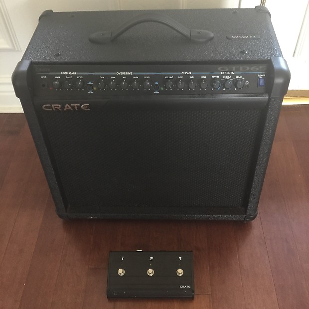 Crate GTD-65 Combo Amp Black | Reverb