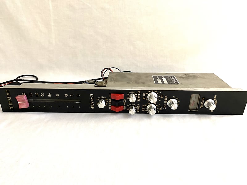 Fairchild Mic Microphone Pre amp Compressor and EQ | Reverb