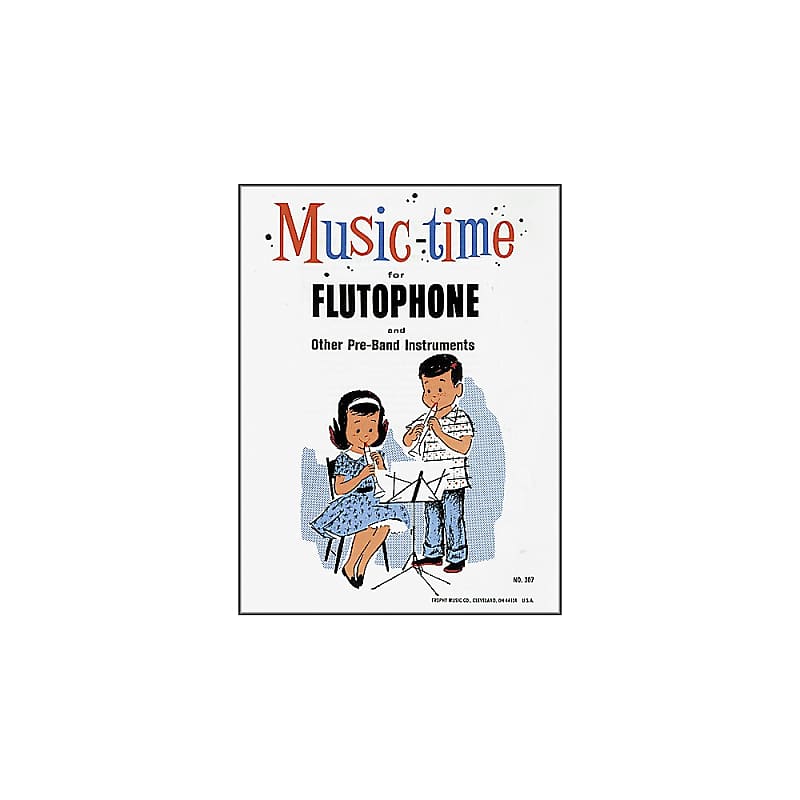 Grover-Trophy Music-time Flutophone Method Book Classroom | Reverb
