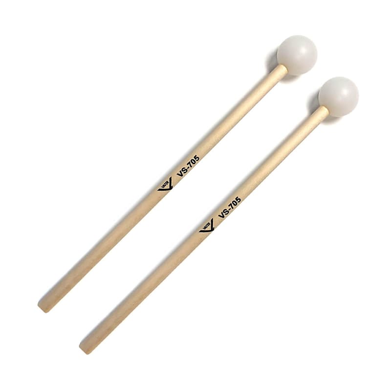 Vater Student Xylophone Mallets Set of Medium Hard Birch | Reverb
