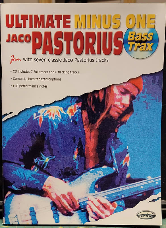 Carisch Ultimate Minus One Jaco Pastorius 2004 Songbook with | Reverb