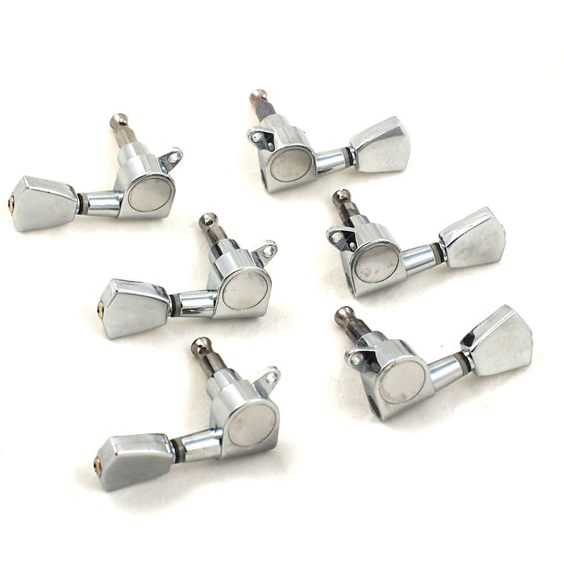 3L3R Machine Heads Tuning Keys Tuners Head Pegs ,Chrome | Reverb