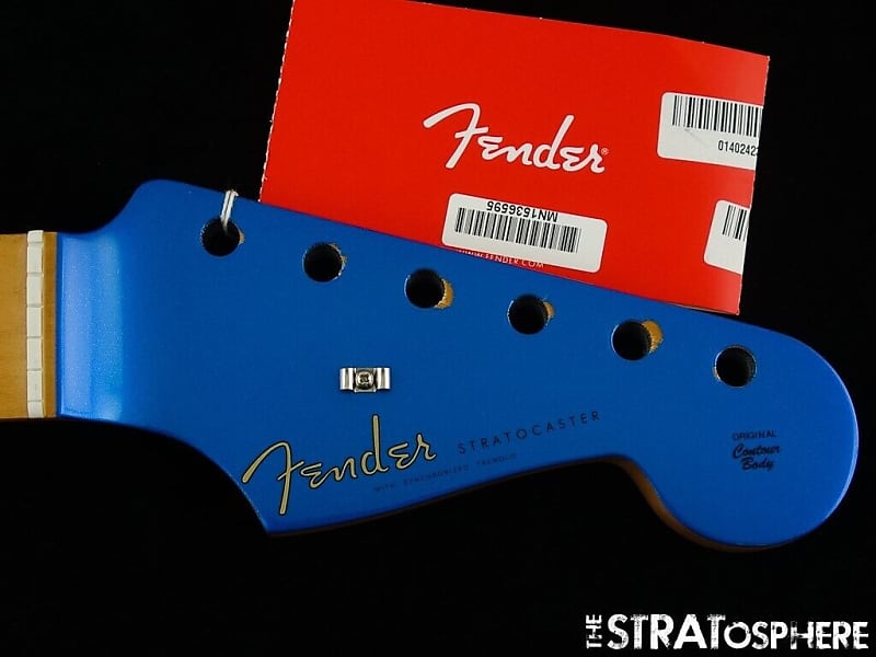 Fender H.E.R. Stratocaster Strat NECK Painted Headstock "C" | Reverb