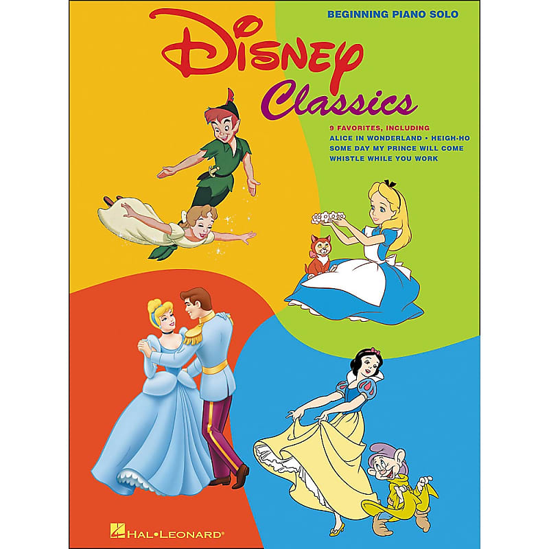 Hal Leonard Disney Classics Beginning Piano Solos | Reverb