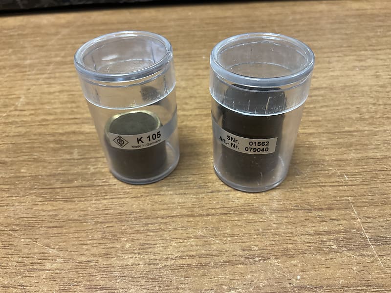 Neumann K 105 PAIR CAPSULE CONDENSER | Reverb