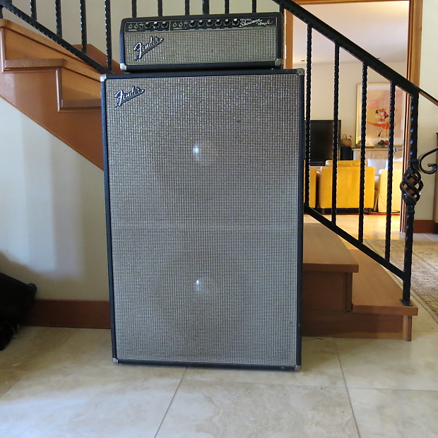 Fender Dual Showman 1967 Blackface | Reverb