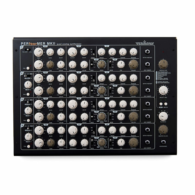 Vermona PERfourMER MKII with CV/Gate - Quad Analog | Reverb