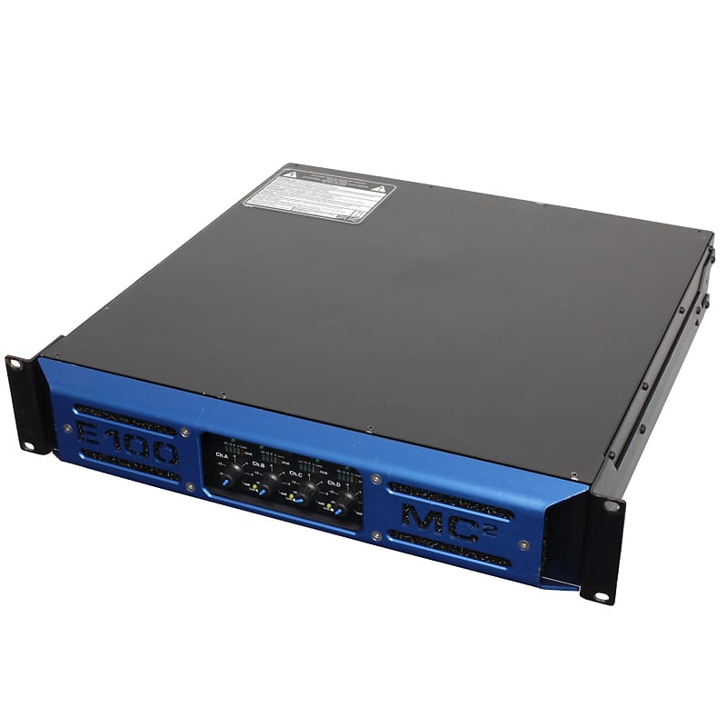 MC2 E100 4 x 2500w professional lightweight power amplifier - | Reverb