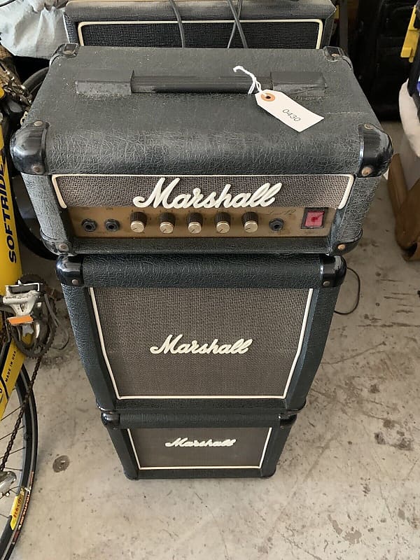 Marshall Lead 12 Mini Stack 2 cabs 1988 Black | Reverb