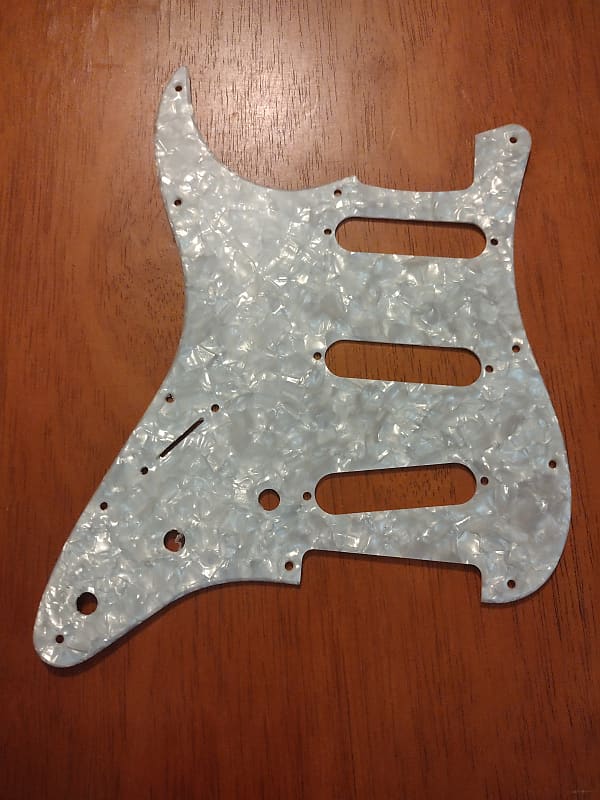 Left Handed Warmoth Left Handed Stratocaster Pickguard 2022 | Reverb