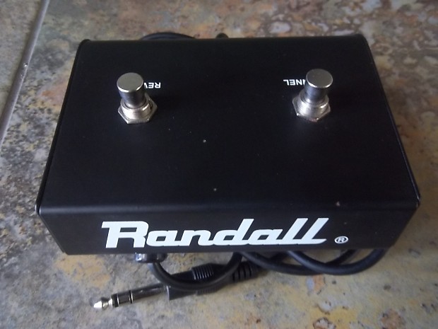 Randall Guitar Footswitch (Channel & Reverb) | Reverb