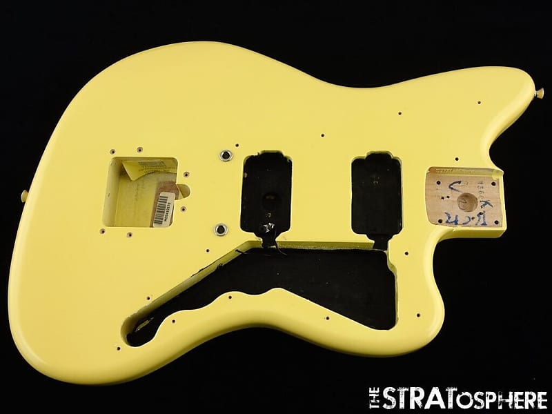 '22 Fender Player Jazzmaster BODY, Modern Guitar Parts, Alder | Reverb