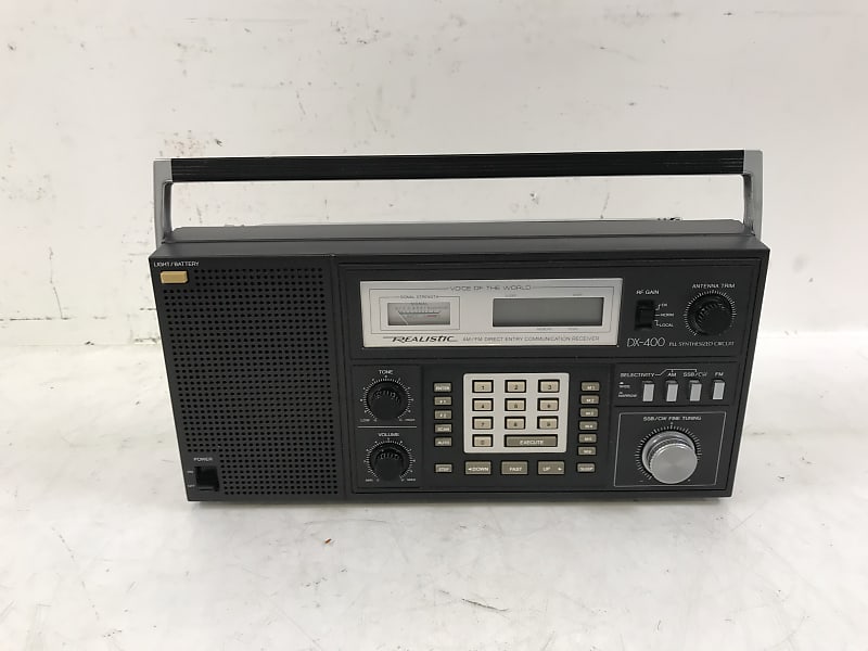 Realistic DX-400 AM/FM Direct Entry Communication Receiver | Reverb