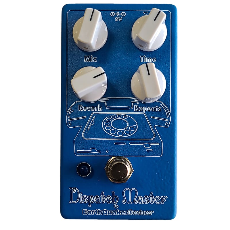 NEW EARTHQUAKER DISPATCH MASTER V3 - RARE BLUE FINISH! | Reverb