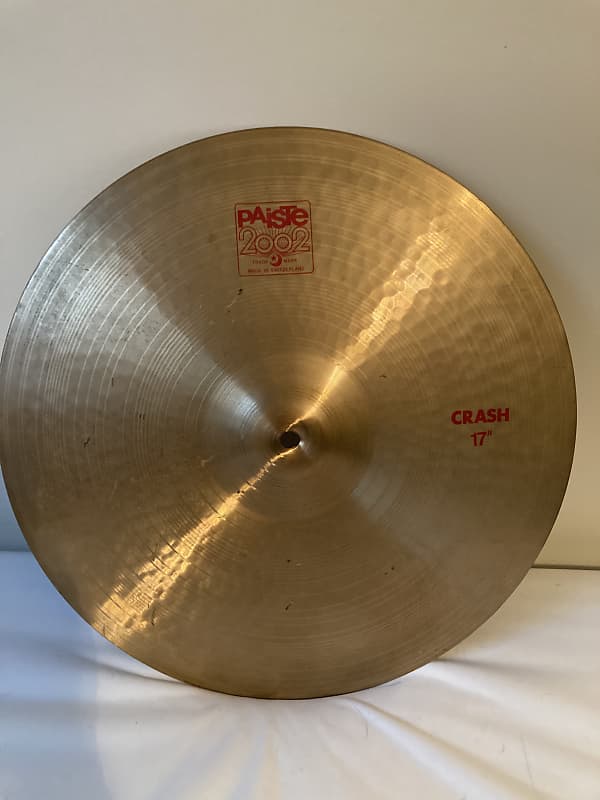 PAISTE 2002 17 inch crash Paiste | Reverb