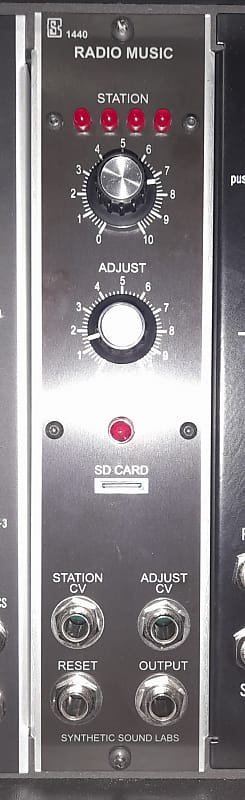 Synthetic Sound Labs Radio Music Module (MU, 5U, Moog Unit, | Reverb