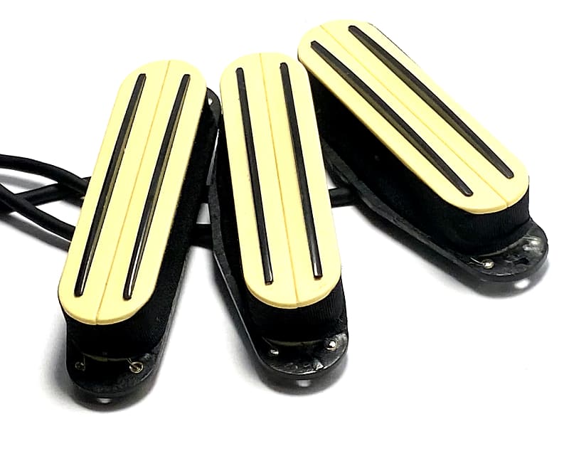 Dragonfire AR5s SSS Set ~ Humbucking Rails 4-Wire Strat | Reverb