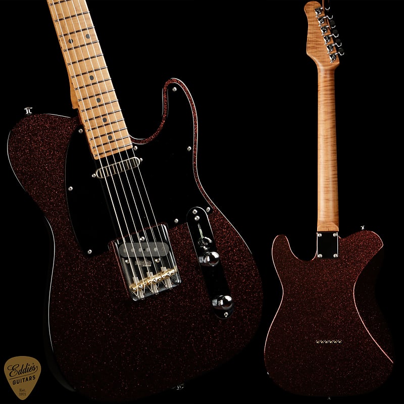 Eddie's Guitars Exclusive Roasted Classic T - Root Beer | Reverb