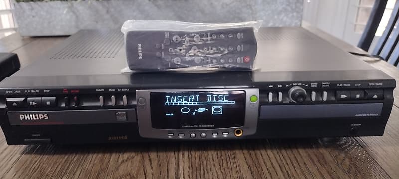 Philips Cdr775 CD rewritable compact disc burner CD player w/ | Reverb