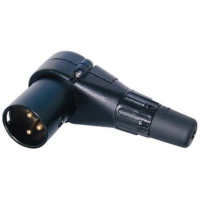 Neutrik NC3MRXB RX Series 3 Pin Male Right Angle Cable | Reverb