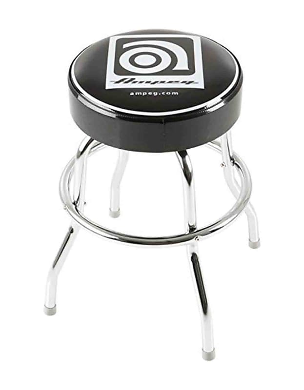 Ampeg AM24STL-0017432 Studio Stool with Logo on Cushioned | Reverb
