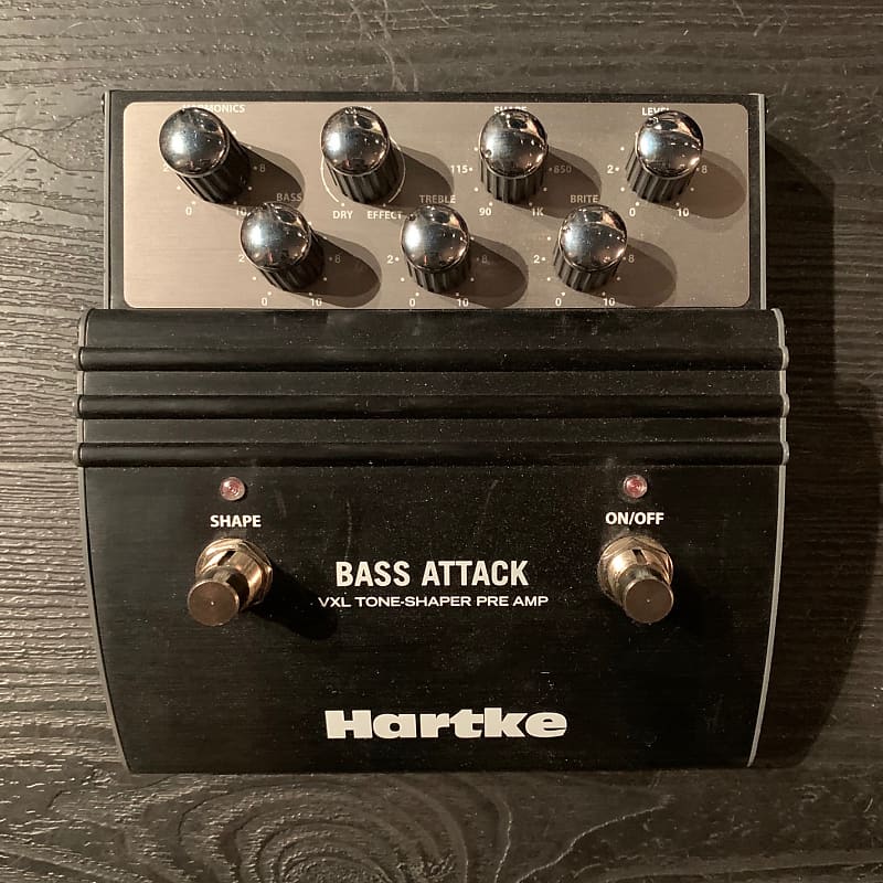 Hartke Bass Attack Tone Shaper Pre Amp | Reverb