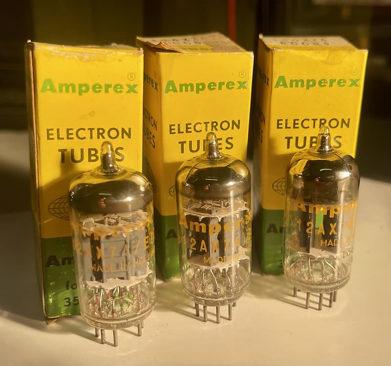 Amperex 12AX7A / ECC83 (Trio - x3) | Reverb